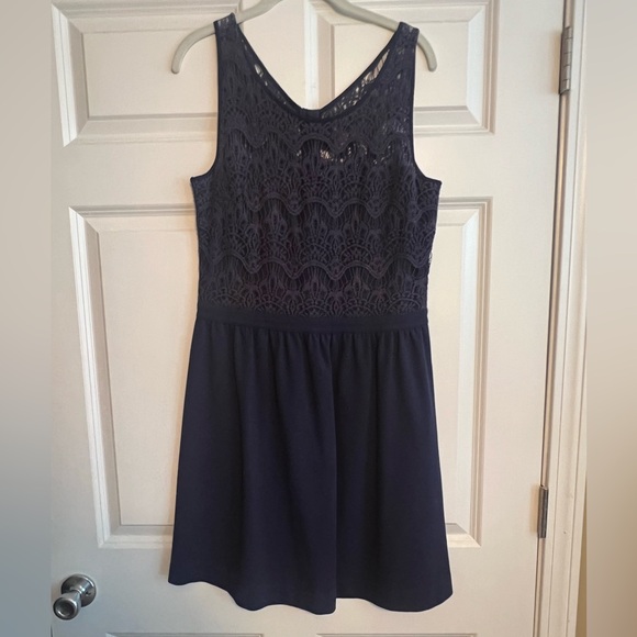 Lilly Pulitzer | Dresses | Lilly Pulitzer Rhea Lace Dress True Navy ...